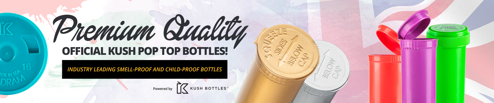 Pop Top Bottles & Pots UK | Top Shelf Packaging