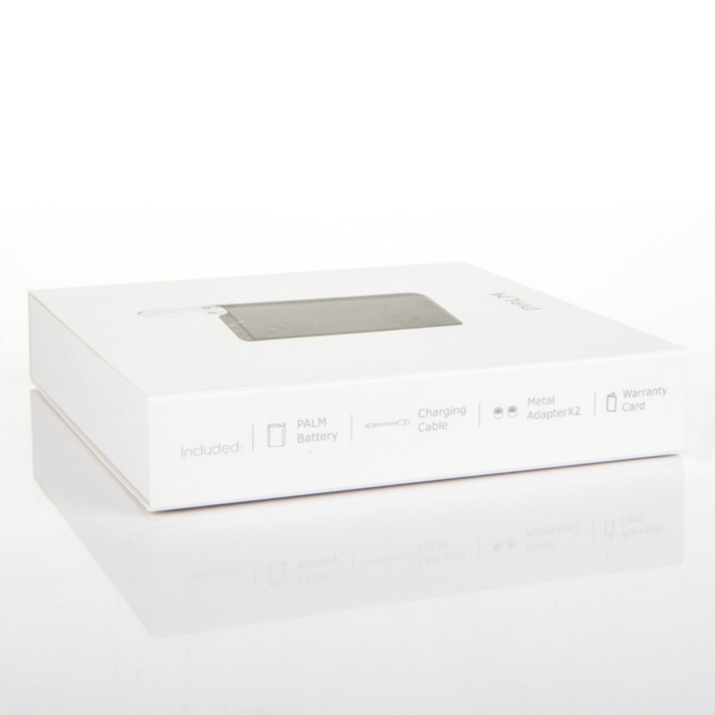 CCELL® 550mAh Palm Battery Gray - Top Shelf Packaging