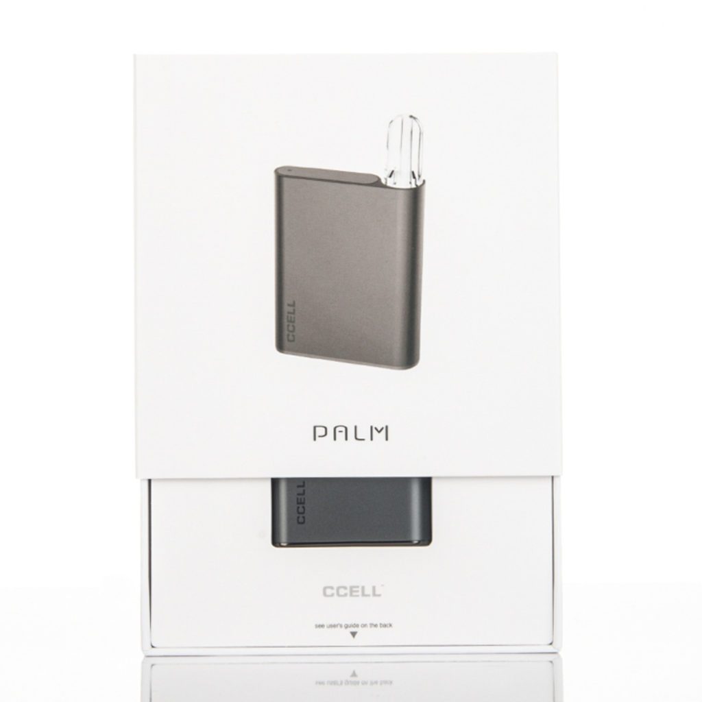 CCELL® 550mAh Palm Battery Gray - Top Shelf Packaging